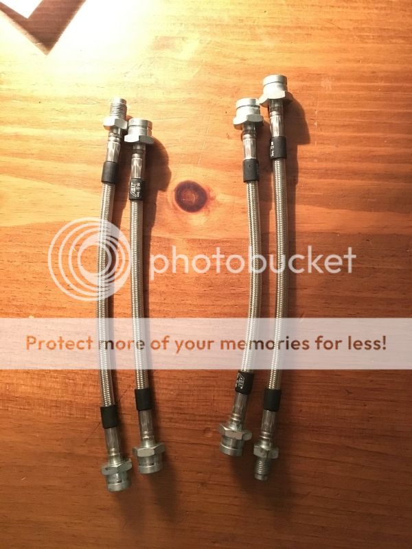 Rare ABT Stainless Steel Rear Brake Lines | VW Vortex - Volkswagen Forum