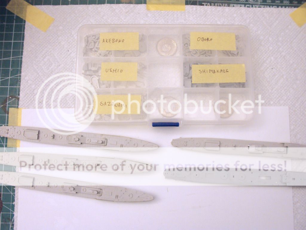 1/700 IJN Destroyers (Akatsuki, Ayanami, Shimakaze Class) - The Ship ...